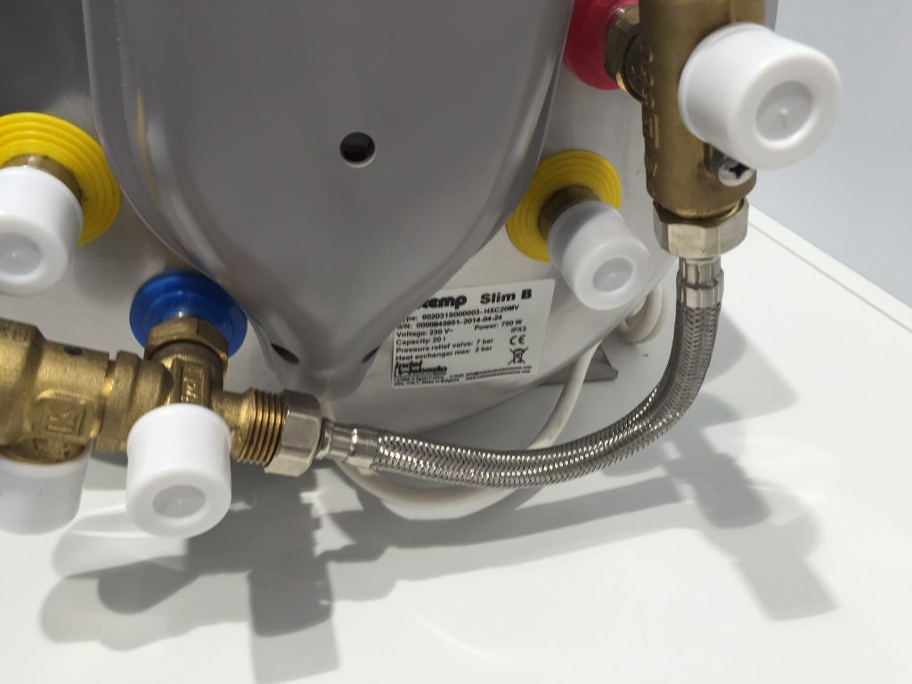 isotherm Isotemp Slim 20 Warmwasserboiler inkl. Mischventil Marine-Sales