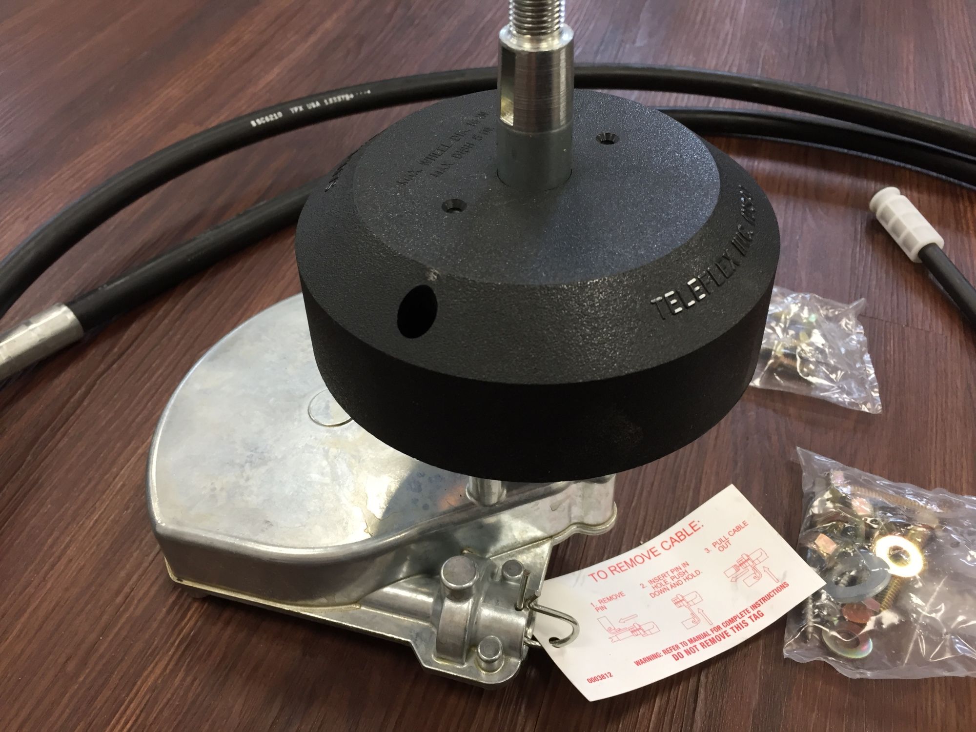 Teleflex 6 Fuss (1,80 Mtr.) bis 235 PS Safe - T Quick Connect Lenkung ...
