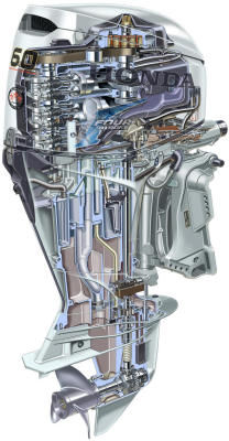 Honda BF 60 LHTU Außenborder mit Pinne Marine-Sales