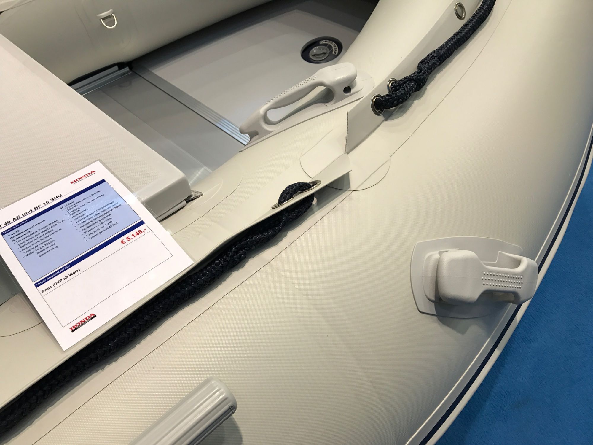 Honda Honwave T30-AE3 mit BF 5 SHNU Marine-Sales