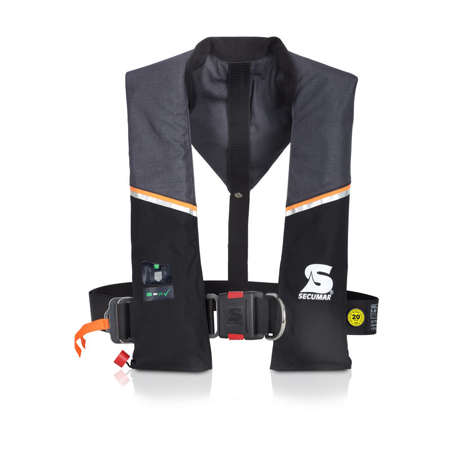 Secumar Ultra 170 Harness schwarz Rettungsweste Mod.26 Marine-Sales