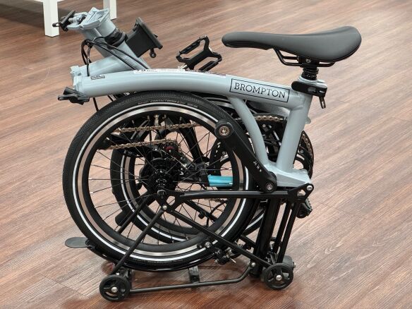 Brompton P Line Urban (4-Gang) Lunar Ice Tiefer Lenker