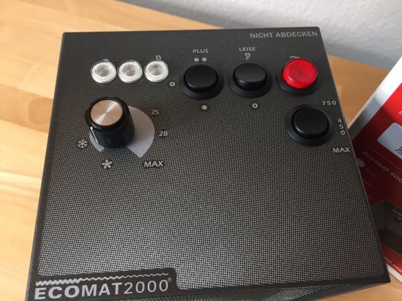 Ecomat2000 Select Heizung, anthrazit Marine-Sales