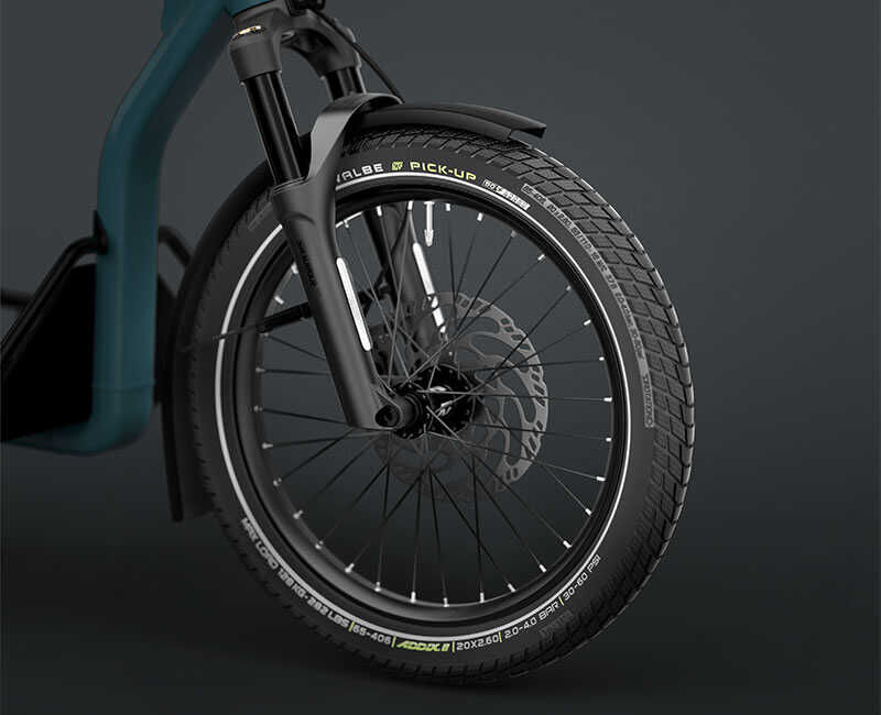 CAGO (S&E) CS200 Silk Grey Lastenrad Marine-Sales